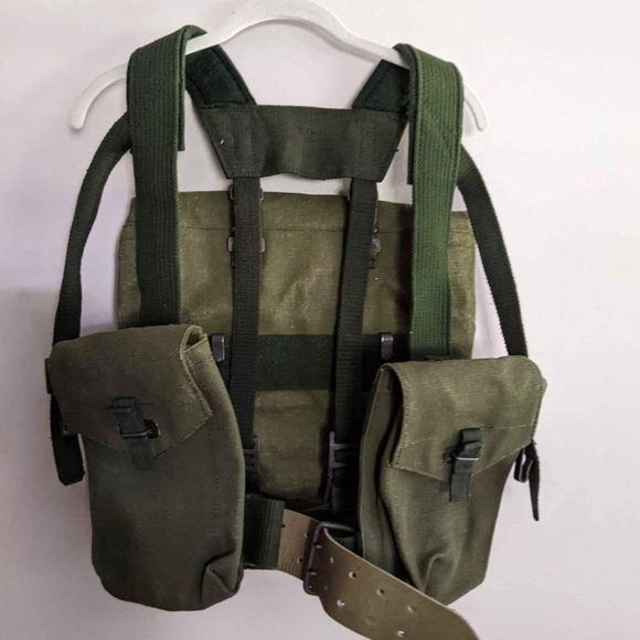 Other | Accessories | Vintage Military Webbing Set Suspenders Type With ...